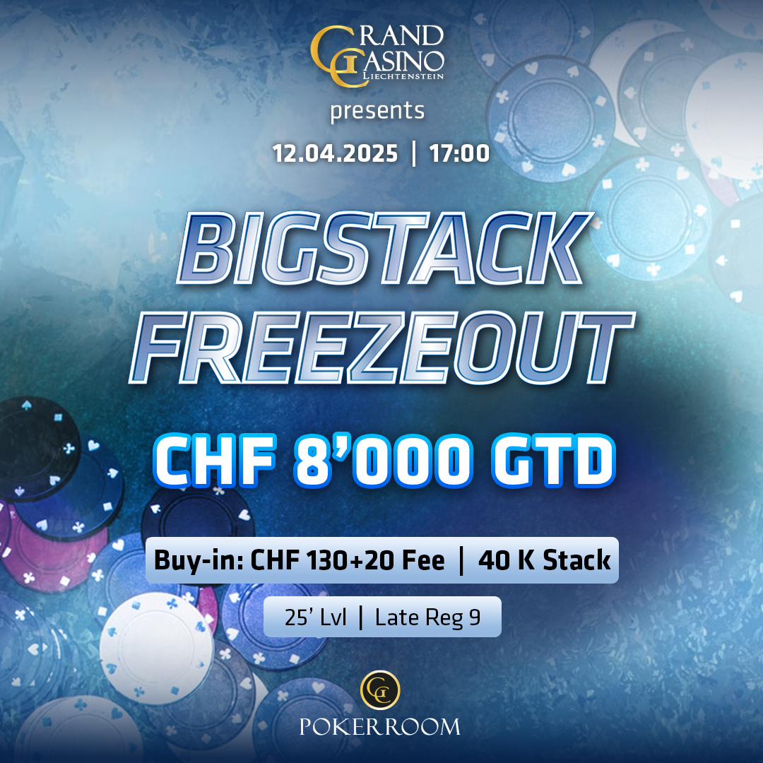 Grand Casino Liechtenstein – Live Poker – Cash Games